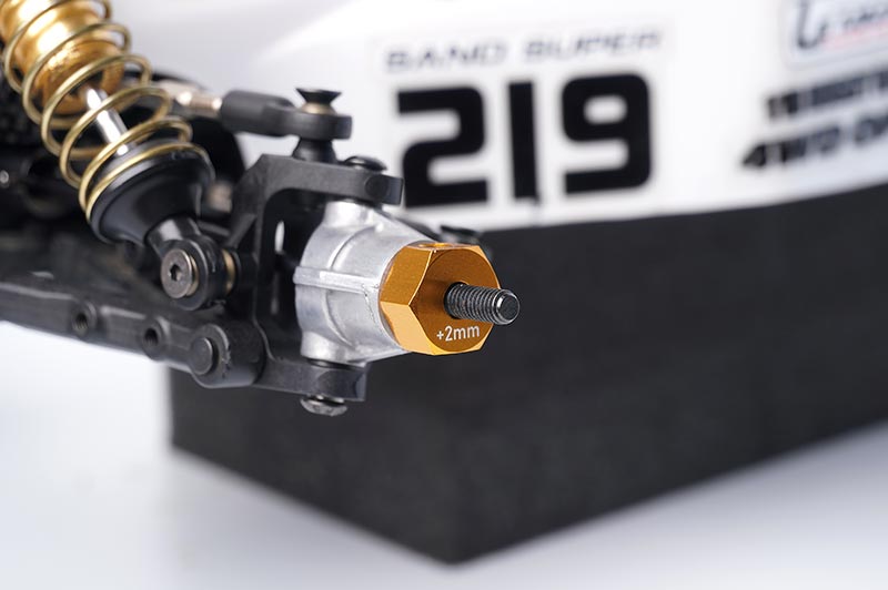 Koswork Kyosho +2mm Widened Wheel Hub Mid/Turbo/Optima/Javelin/Ultima – Nick Hobbies