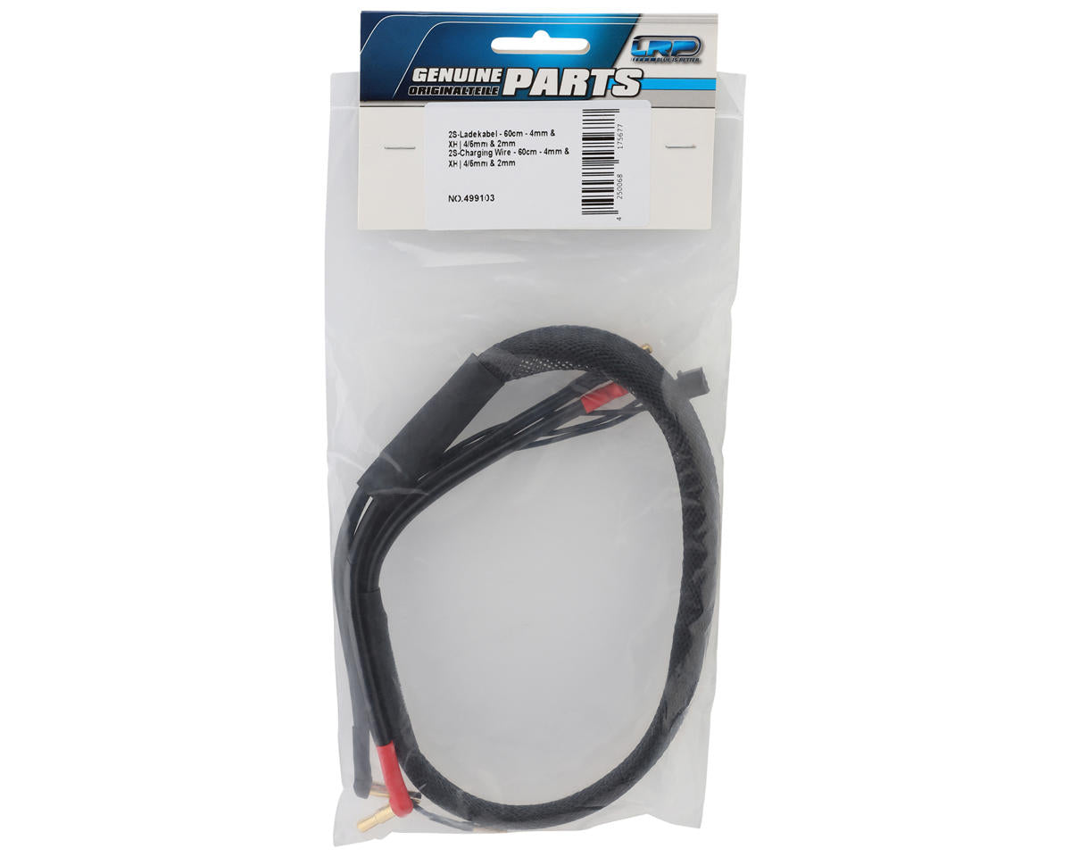 LRP 2S LiPo Charge/Balance Lead (4mm to 4/5mm Bullet Connector) (600mm ...