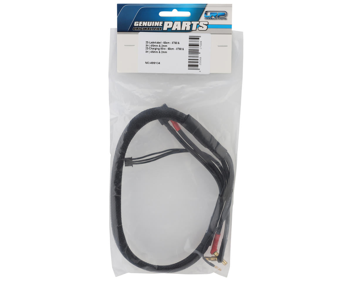 LRP 2S LiPo Charge/Balance Lead (XT60 to 4/5mm Bullet Connector) (600m ...