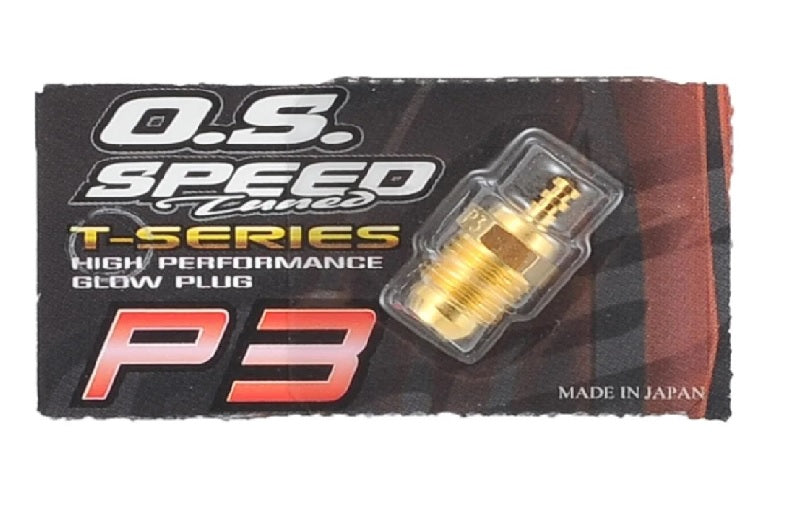 O.S. P3 Gold Turbo Glow Plug "Ultra Hot" – Nick Hobbies